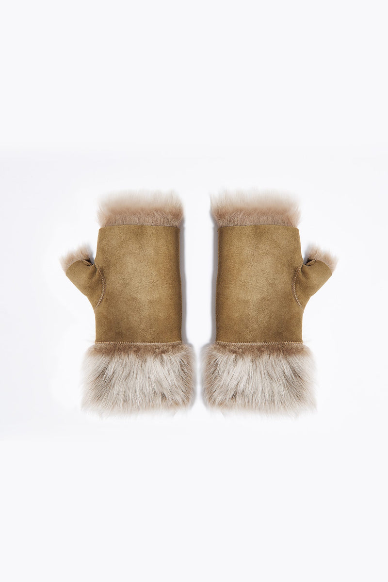 Shearling Gloves – Dlux London Ltd
